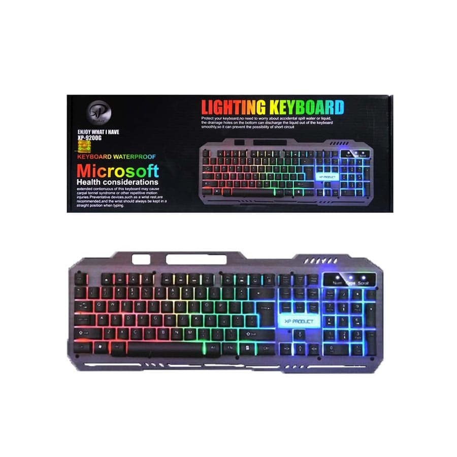 کیبورد سیمی گیمینگ ایکس پی مدل XP-9200 G | مدرن رایانه سبز